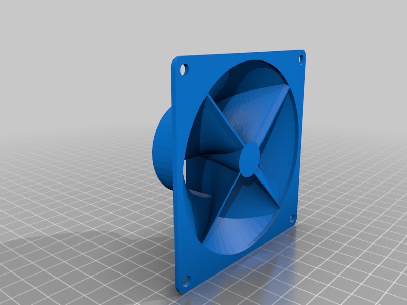 PC Fan Enclosure Exhaust Adapter for temperature control by Alex ...