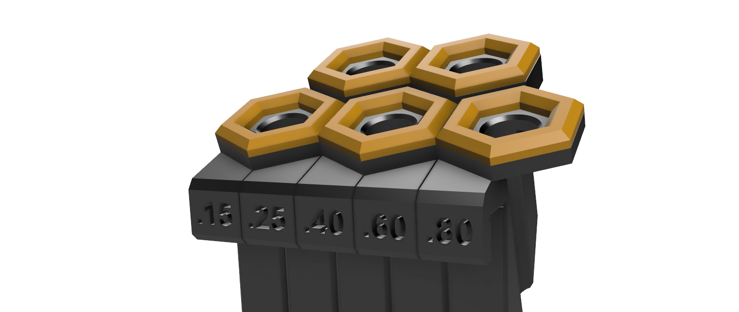Revo Nozzle Holder w/ Labels by Chris D | Download free STL model ...