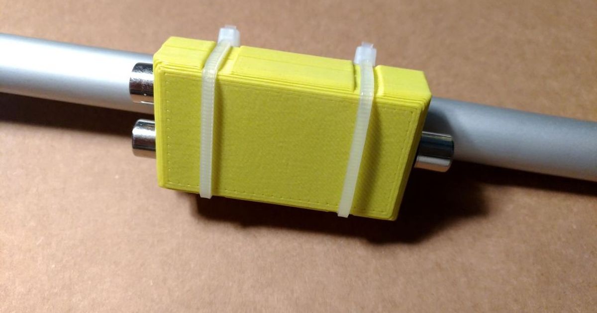 RCA Splitter-Coupler Connection Lock by movotrab | Download free STL ...