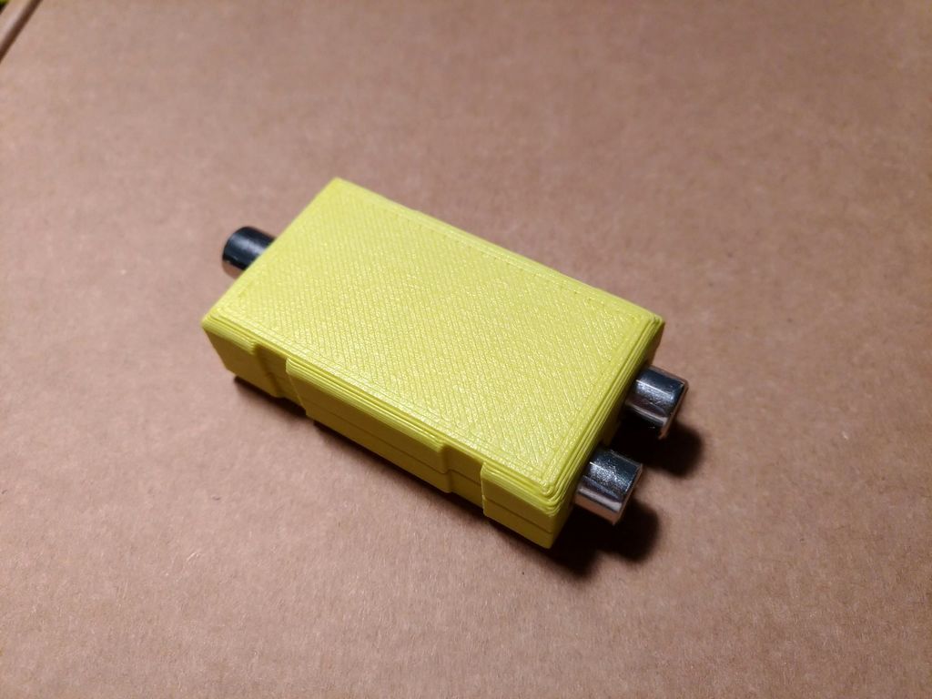 RCA Splitter-Coupler Connection Lock by movotrab | Download free STL ...