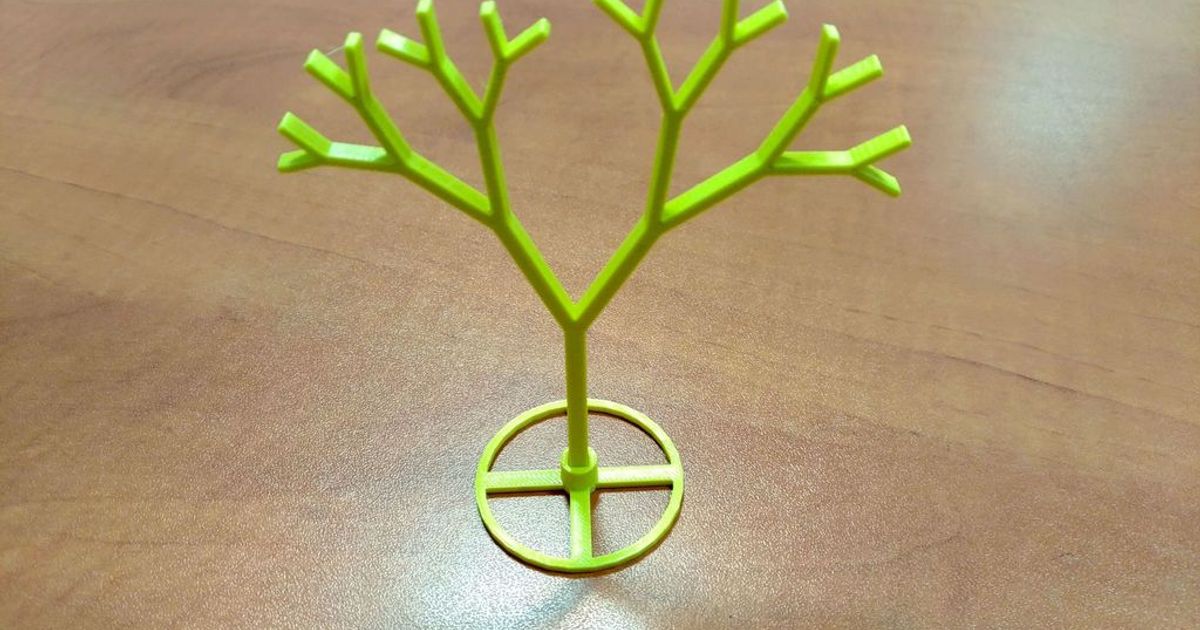 Parametric Fractal Trees by movotrab | Download free STL model ...