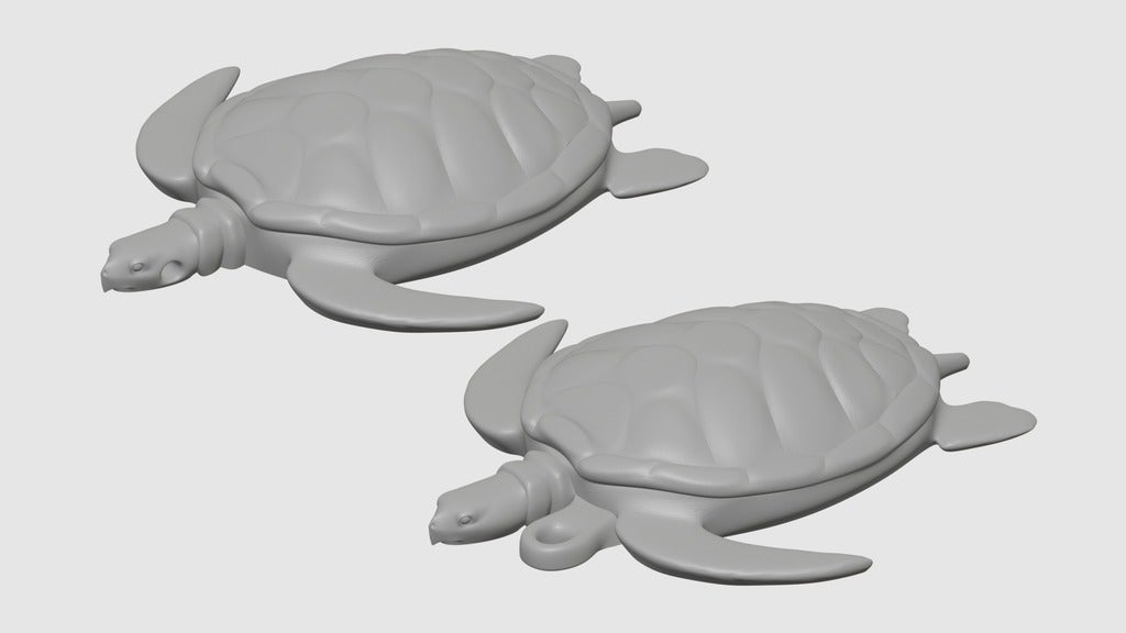 Turtle Pendants by Tohmis | Download free STL model | Printables.com