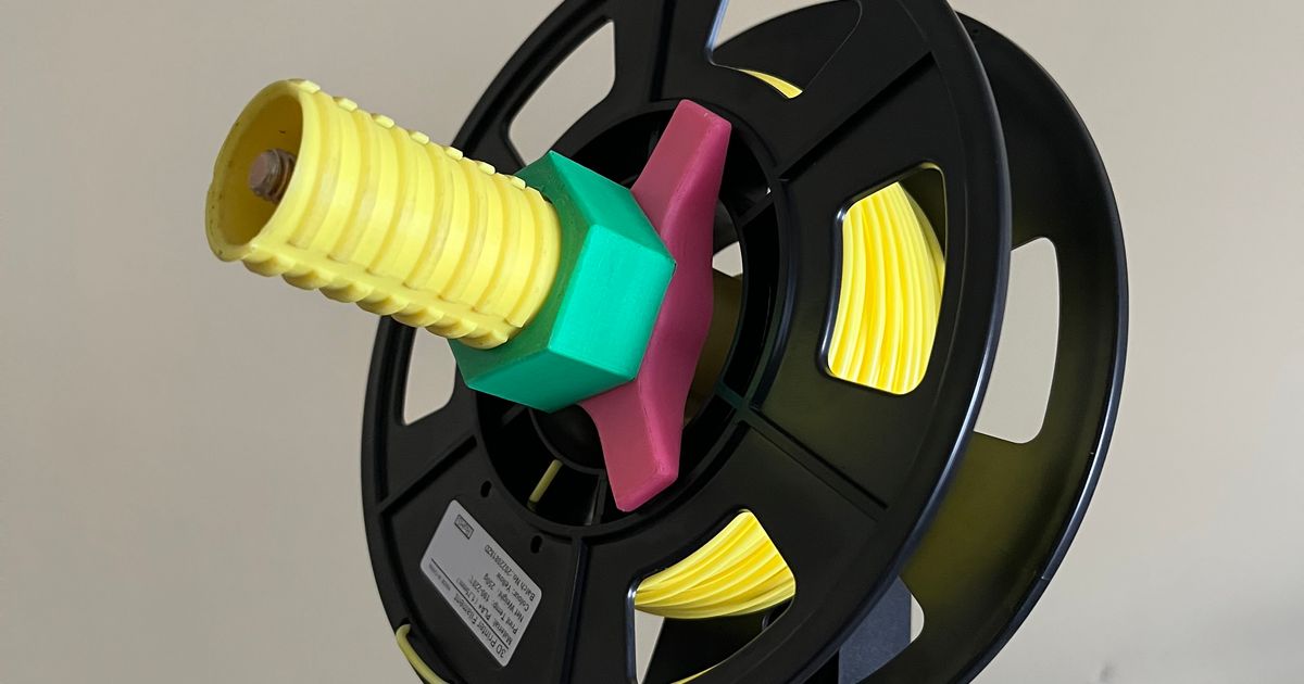 Ultimate Spool Holder by Mivin | Download free STL model | Printables.com