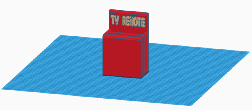 TV Remote Control Holder by Daniel Herscovici | Download free STL model ...
