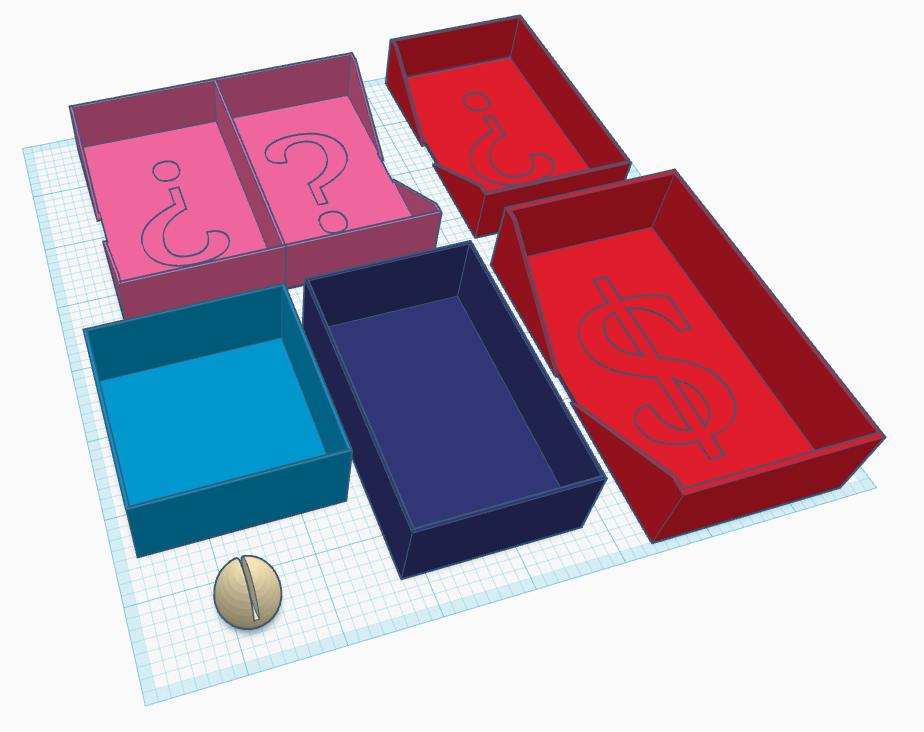 Monopoly Jr Piece, ?, $, Hotel by MidnightLady87 | Download free STL ...