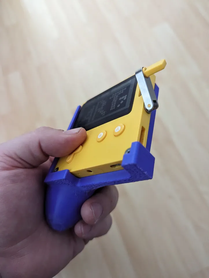 Playdate Controller Grip - 2 options by Ledbetter Games | Download free STL model | Printables.com