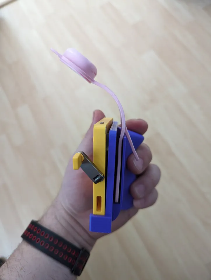 Playdate Controller Grip - 2 options by Ledbetter Games | Download free STL model | Printables.com