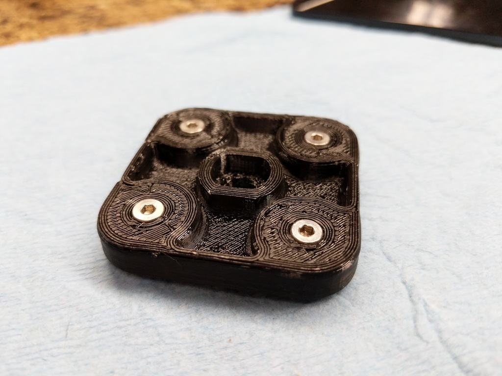 Build Plate Mount - Monoprice MP Mini SLA by Drew | Download free STL ...