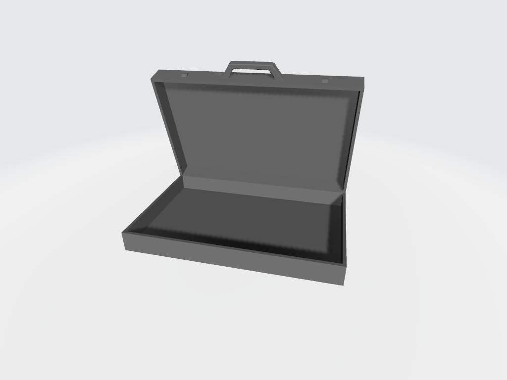 Briefcase Card Holder by Crocodino | Download free STL model ...