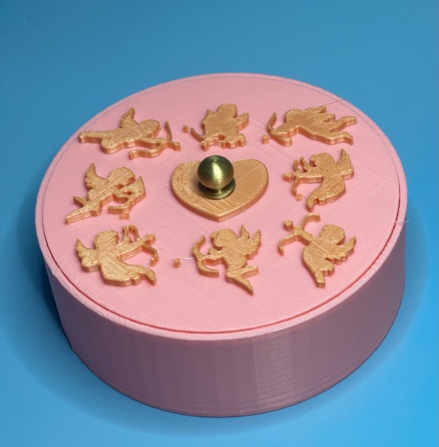 Cupid Valentines Box by chris | Download free STL model | Printables.com