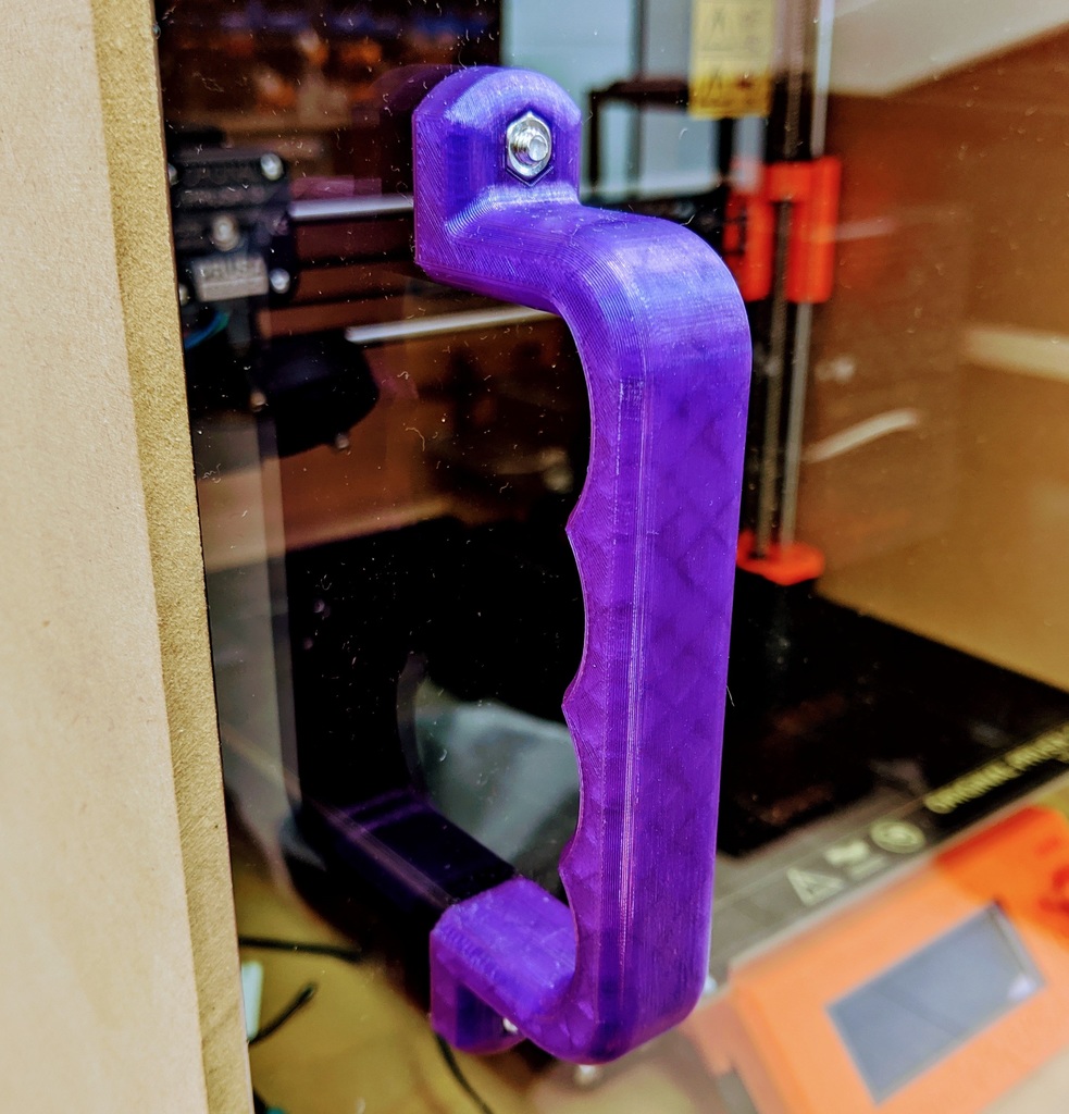 Door handle for 3D printer enclosure by kristoforo | Download free STL ...