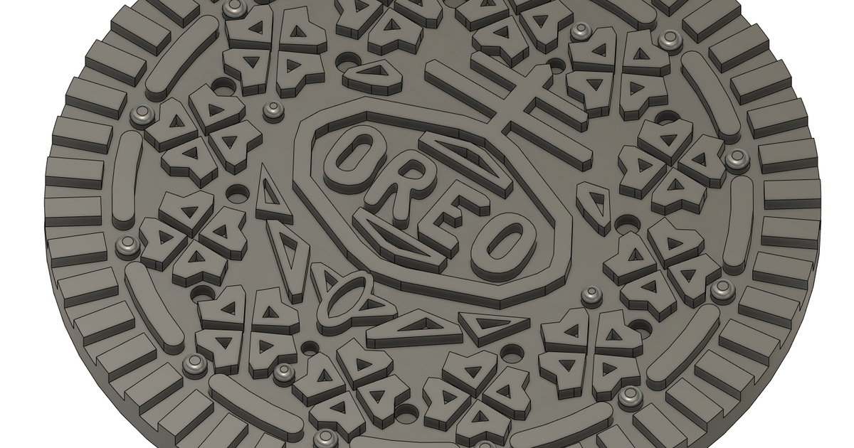 Parametric Oreo by Bri's Prints | Download free STL model | Printables.com