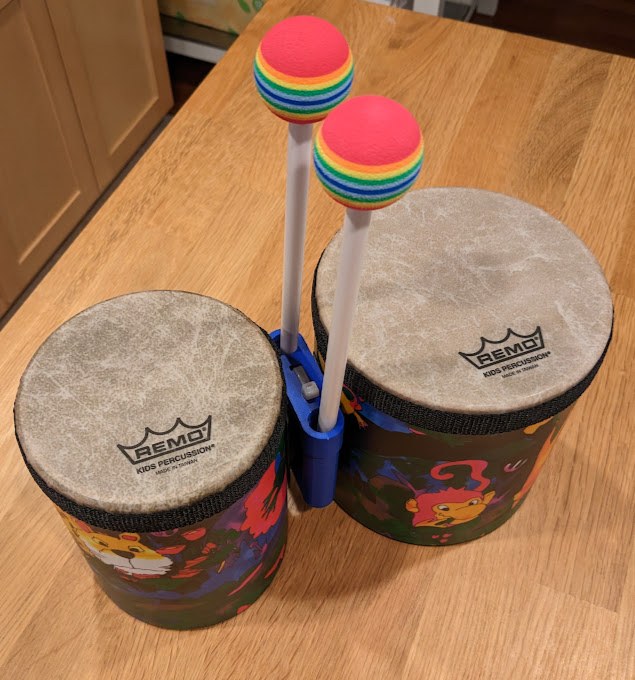 Mallet Holder for use with Remo Bongo Drums by jwilli_47 | Download ...