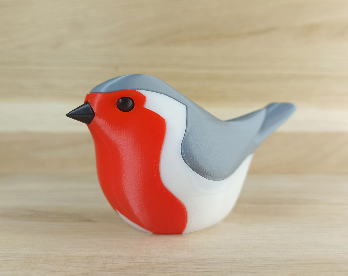 European robin "puzzle" V3 by GreenCopper | Download free STL model ...