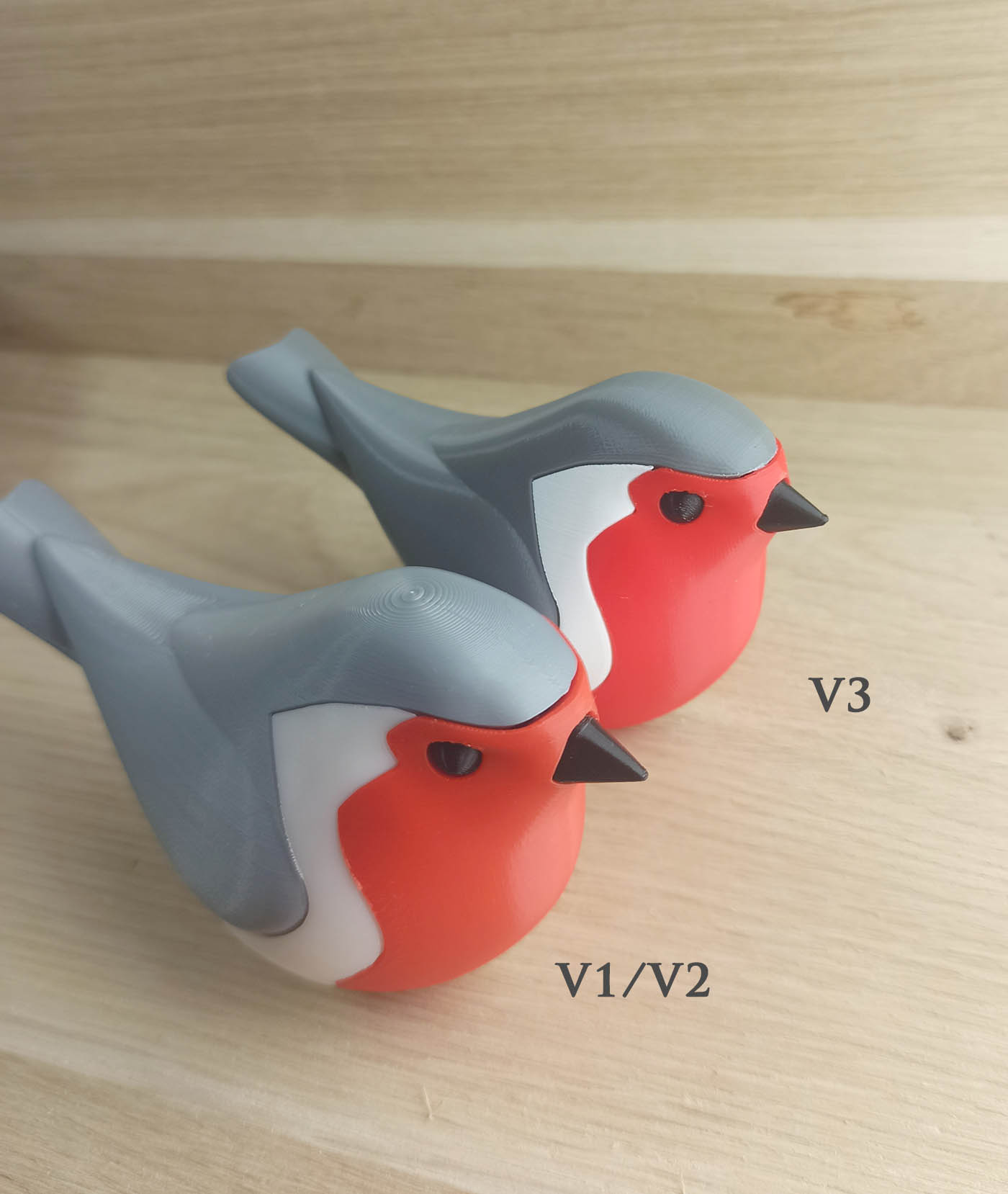 European robin "puzzle" V3 by GreenCopper | Download free STL model ...