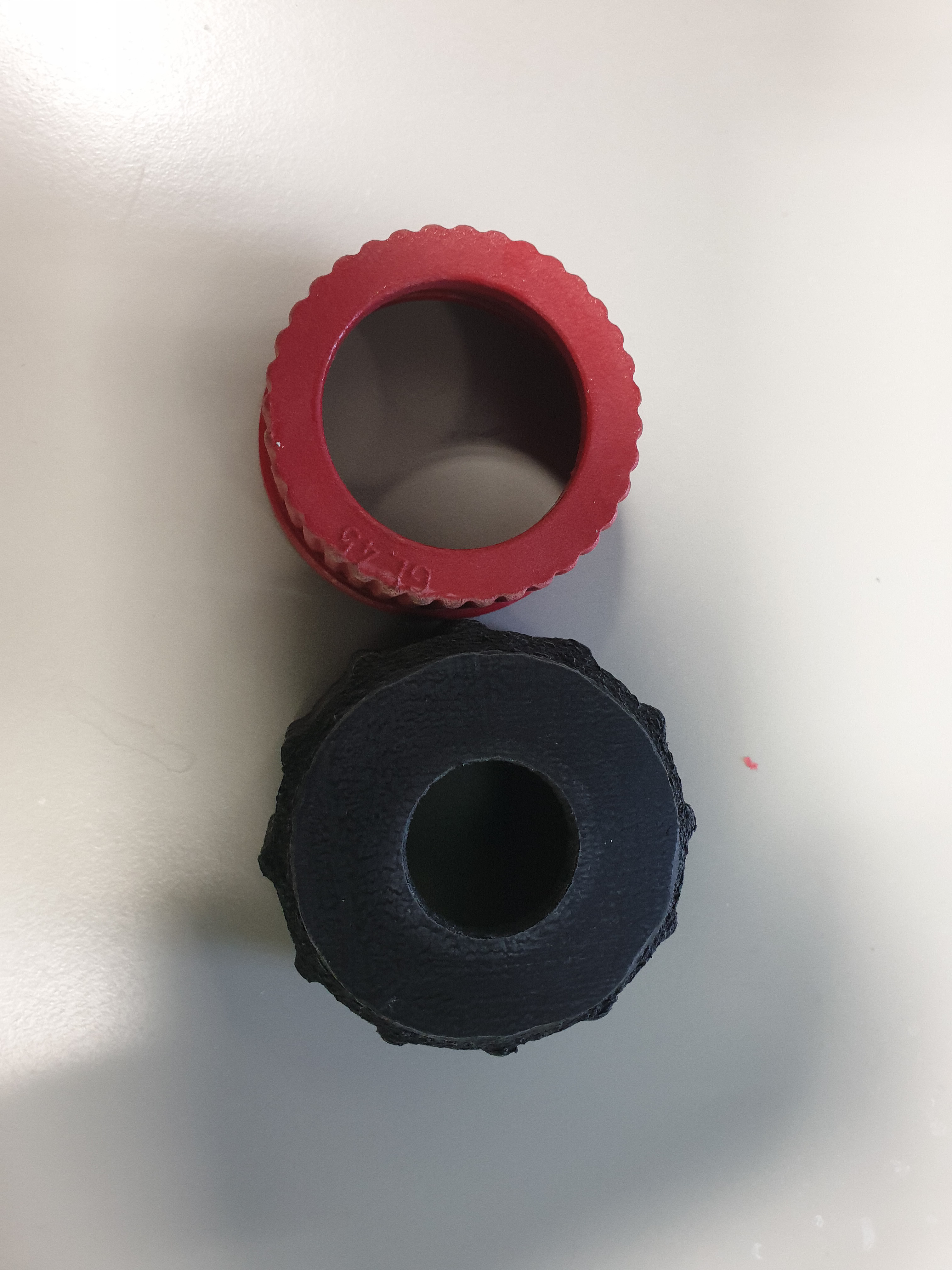 GL45 cap for rubber stoppers by IE | Download free STL model ...