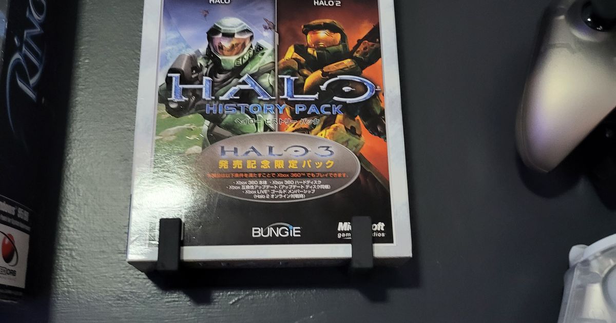 Wall Mount for Big Box Xbox and Small Box PC Games by Shade32 ...