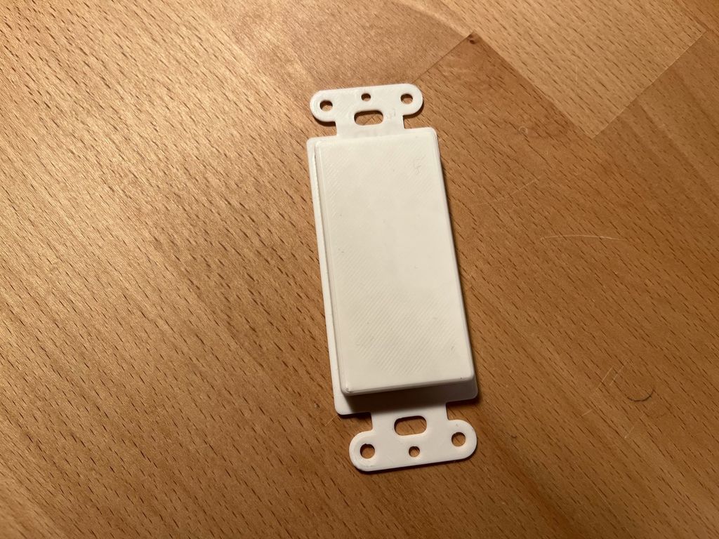 Decora Blank for Hue Remote Slim by Mark D | Download free STL model ...