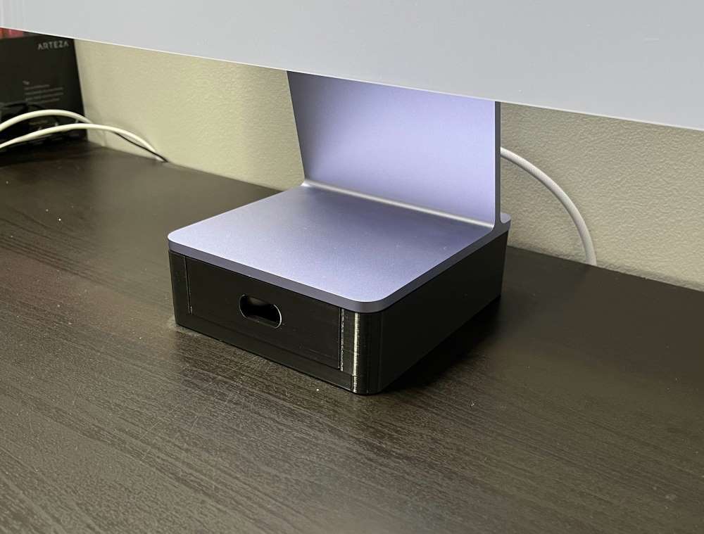 iMac stand for 24" M1 - 2021 by Mark D | Download free STL model ...