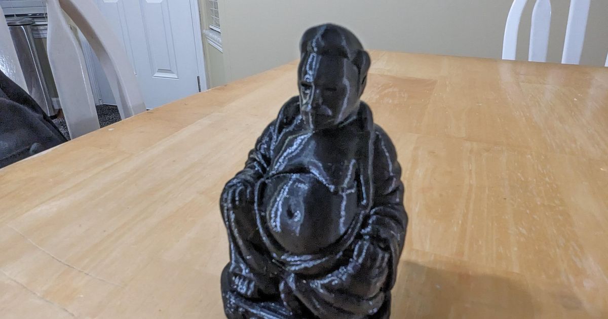 Ron Swanson Buddha by JCSandt | Download free STL model | Printables.com