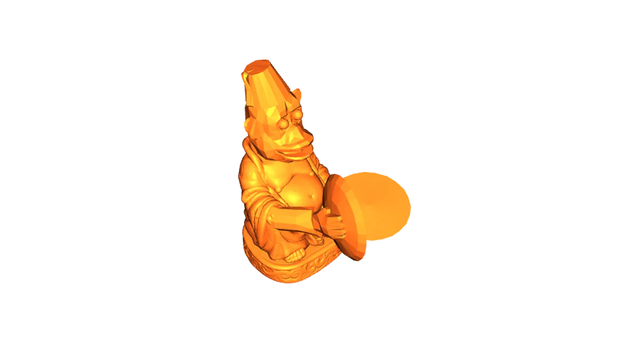 Monkey Bomb Buddha by JCSandt | Download free STL model | Printables.com