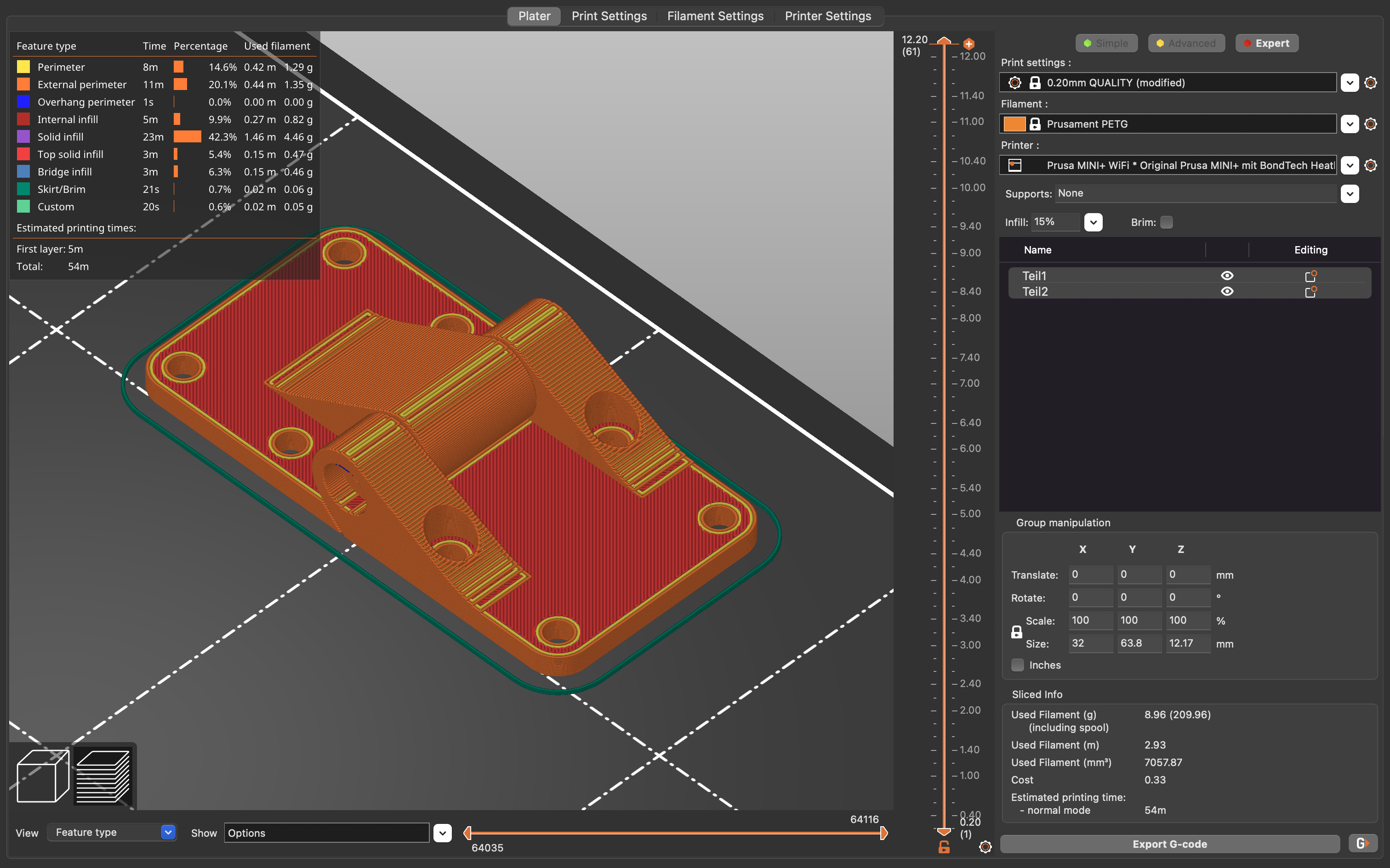 Simple Hinge By Plasticxyz Download Free Stl Model