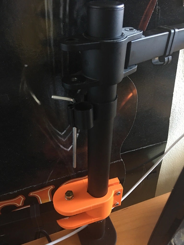 Way too Sturdy Vivo Monitor Desk Mount Stand Clamp by Hans Sep ...