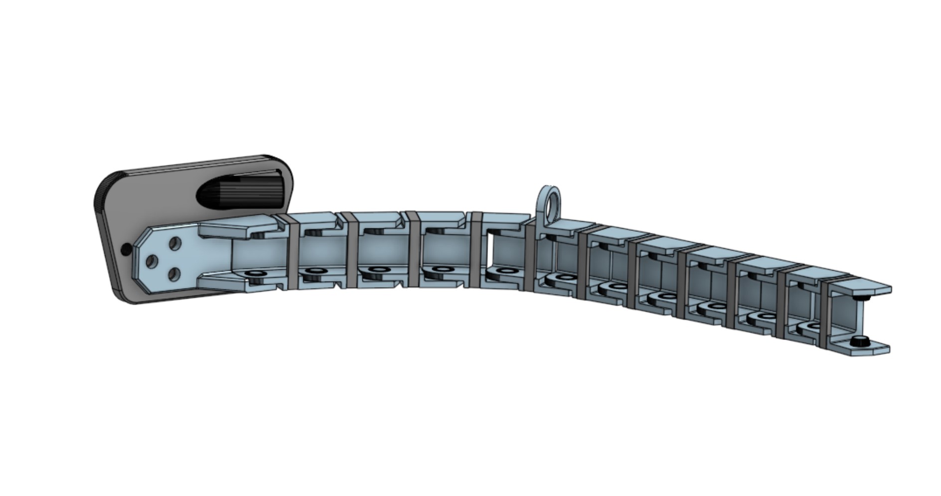 P1P PRINTABLE Cable Chain by Hobo4ssassin | Download free STL model ...