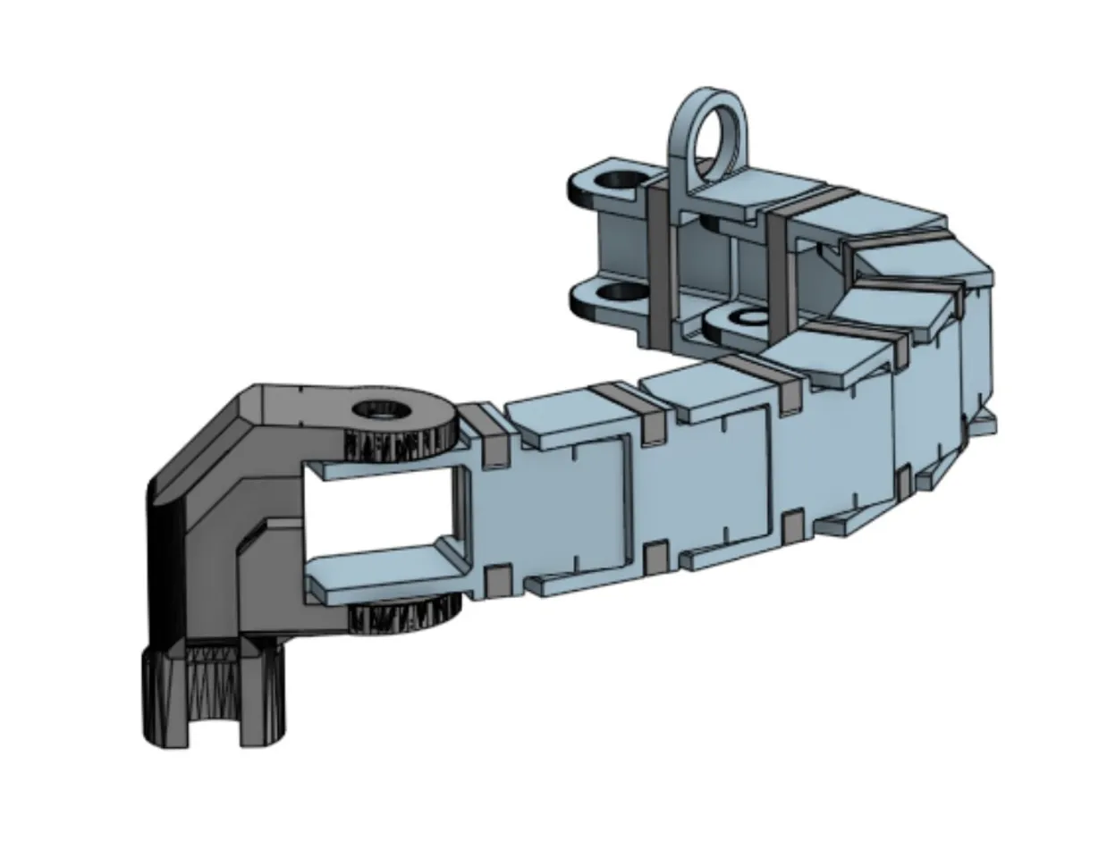 P1P PRINTABLE Cable Chain by Hobo4ssassin | Download free STL model ...
