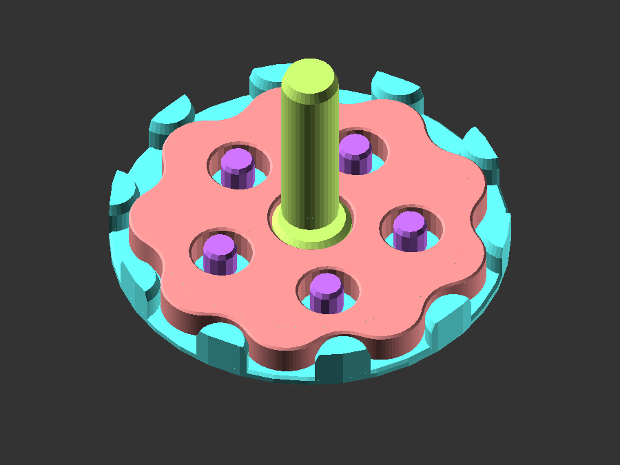 Cycloidal Drive by Jack | Download free STL model | Printables.com