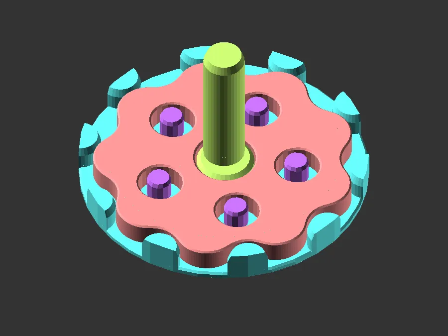 Cycloidal Drive by Jack | Download free STL model | Printables.com