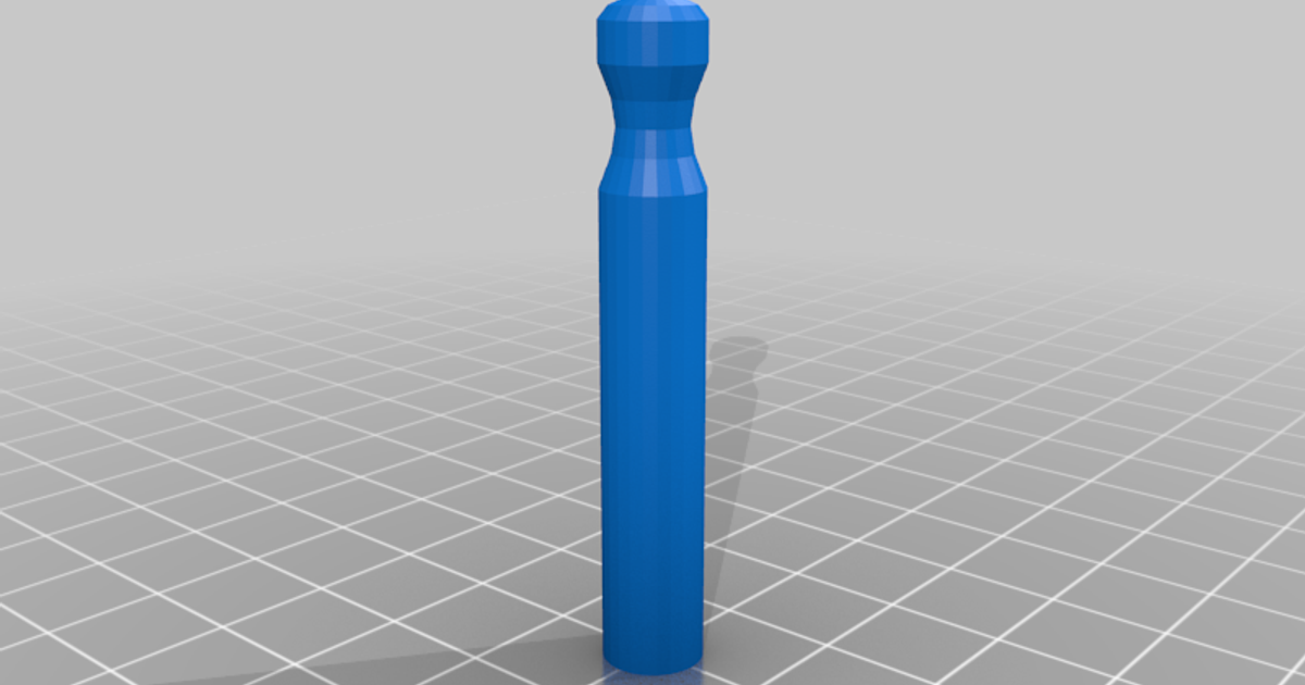 Pontiac car lock stem by TK_bit_twiddler | Download free STL model ...