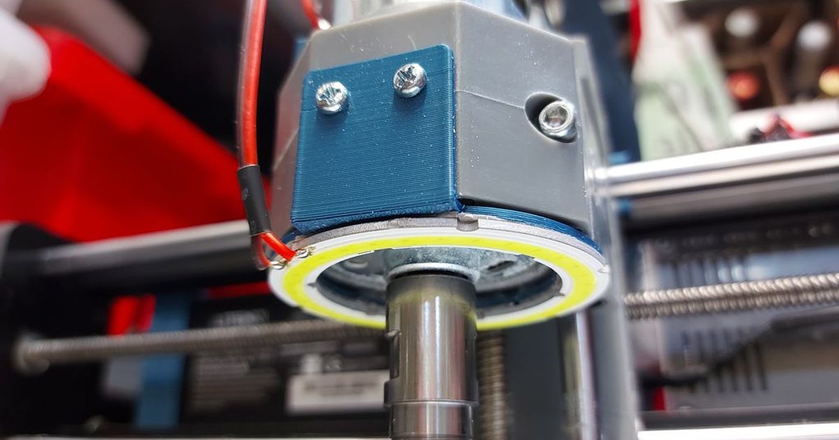 3018 CNC LED light illumination for milling cutter by 3D-Muc | Download ...