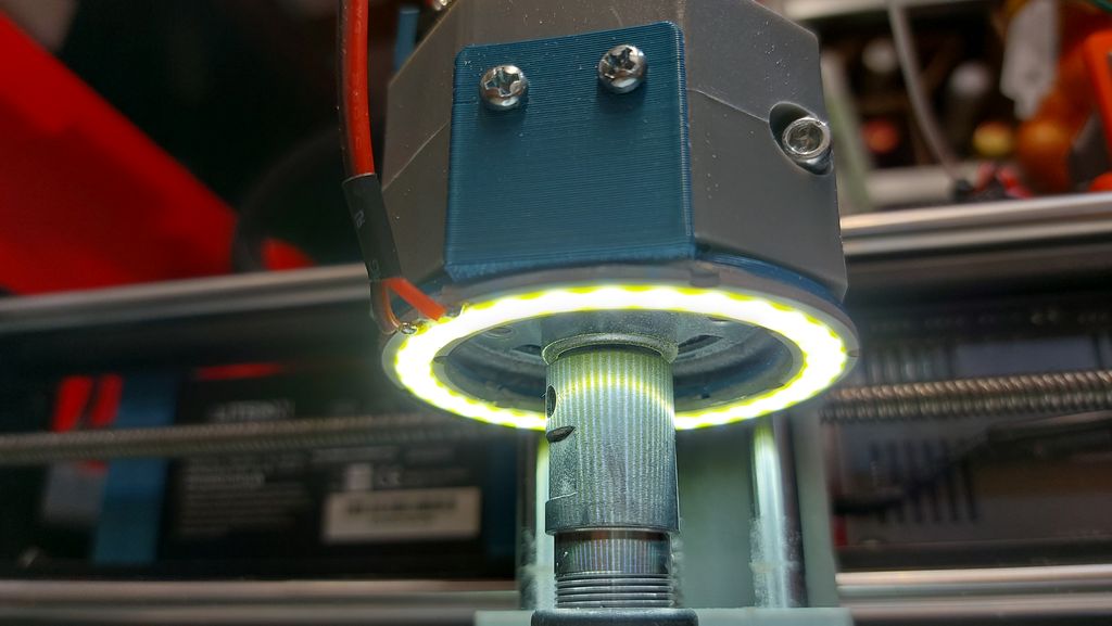 3018 CNC LED light illumination for milling cutter by 3D-Muc | Download ...