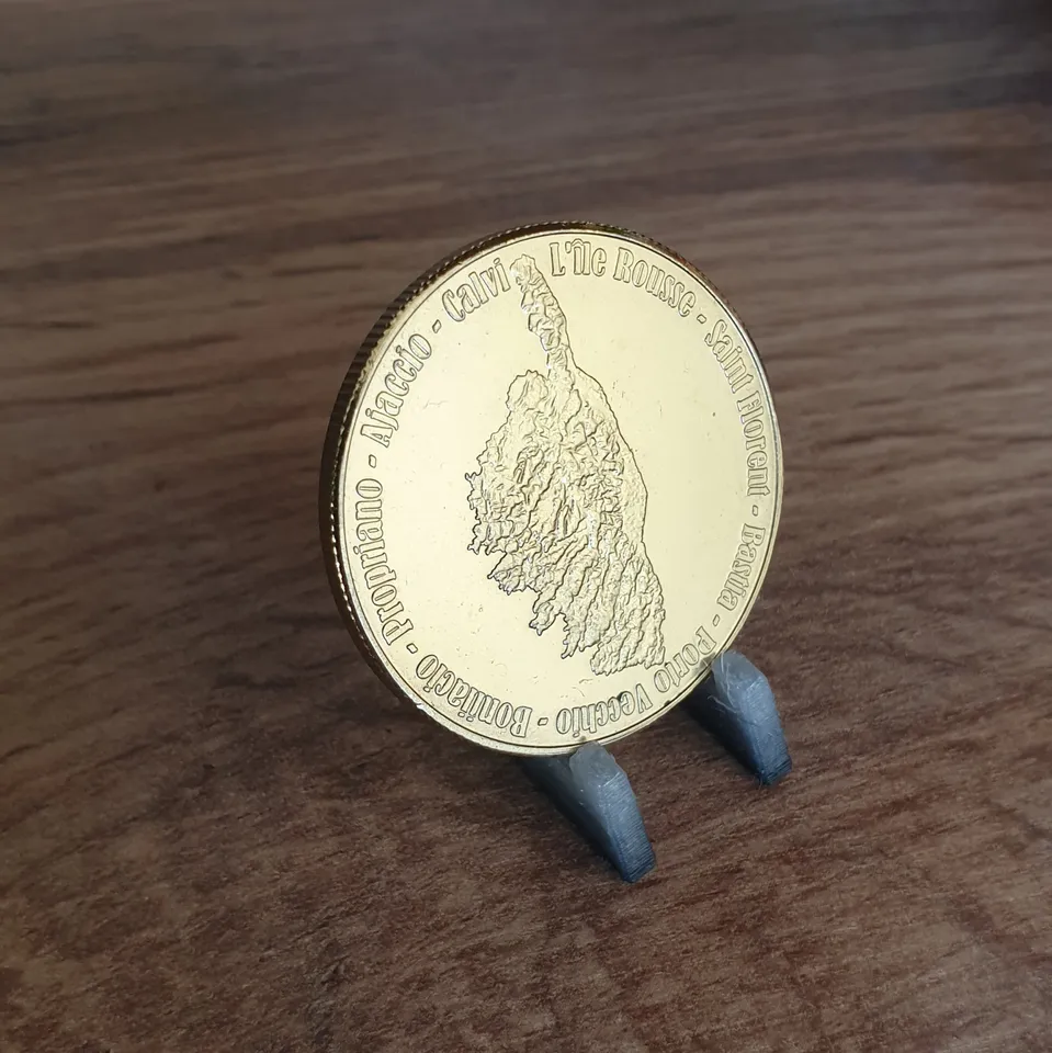 Coin Stand by TobiVII | Download free STL model | Printables.com