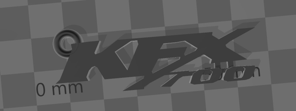 KFX 700 Keychain by Nico MTB | Download free STL model | Printables.com