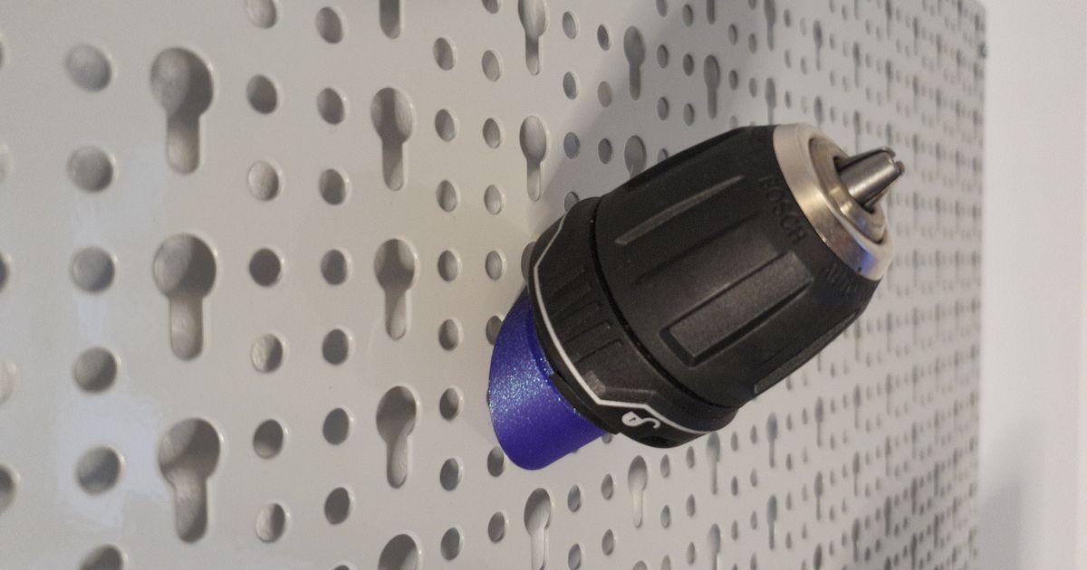 [Euro Pegboard] Bosch Professional 12 V Flexi Click Holder by Hans ...