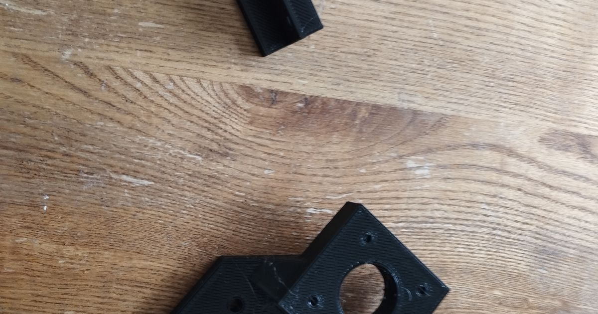 Stepper + bearing Holder V2 for CNC 3018 X linear rail von Greg FRISON | Kostenloses STL-Modell ...