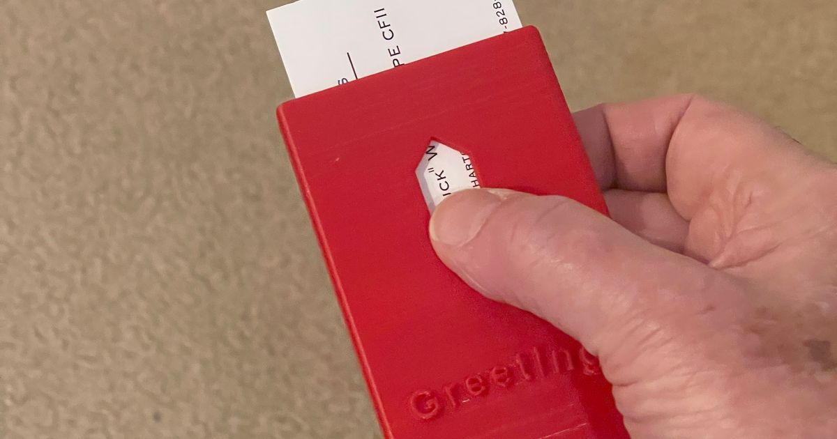 Business Card Dispenser (Pocket) by PhDGoSlowAncient | Download free ...