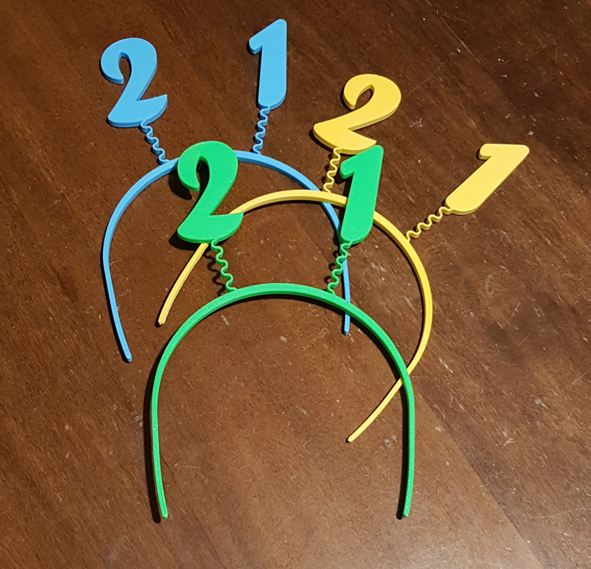 21 Years Happy Birthday Bobbleheands Hairband - Cerchiello a molla by ...