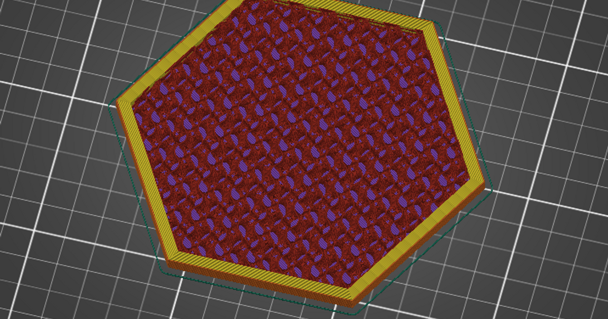 Hex Gyroid Coaster by Handy Handcrafts | Download free STL model ...