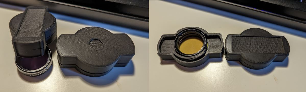 Standardised 1.25" Telescope Astronomy Eyepiece Filter Cases by Ratlet ...