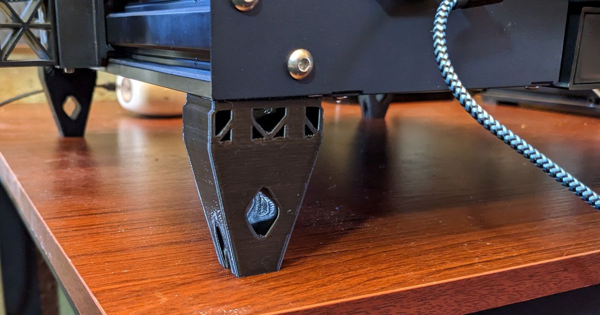 Creality feet/riser (any 2040 ext.) por Avel | Descargar modelo STL ...