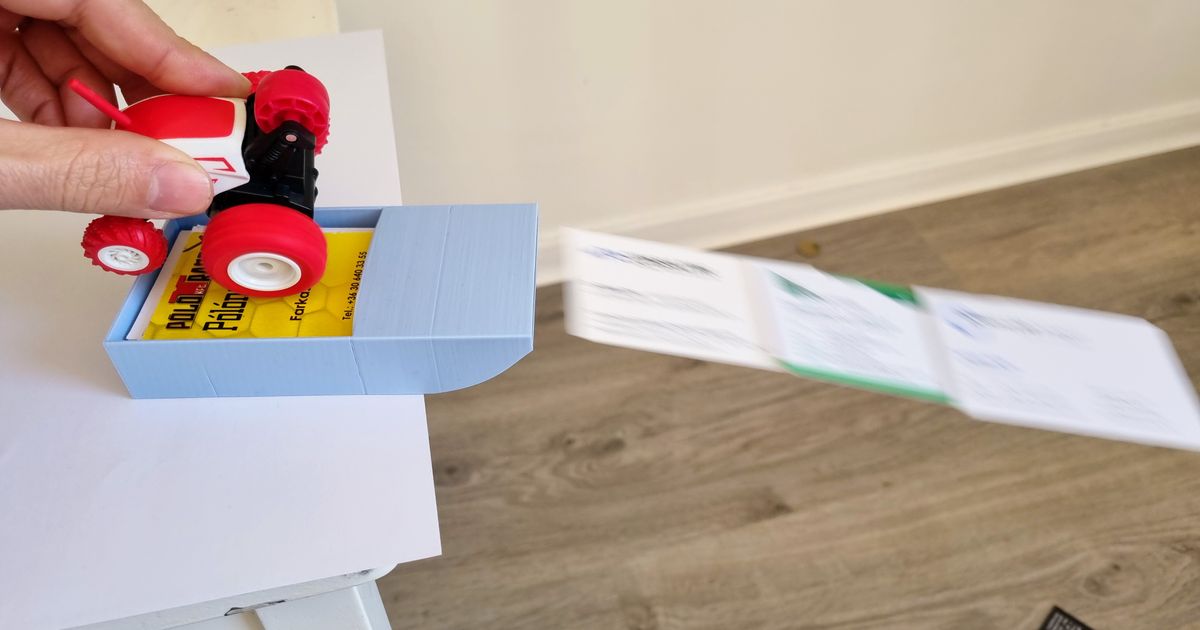 Business Card Thrower by VSP | Download free STL model | Printables.com