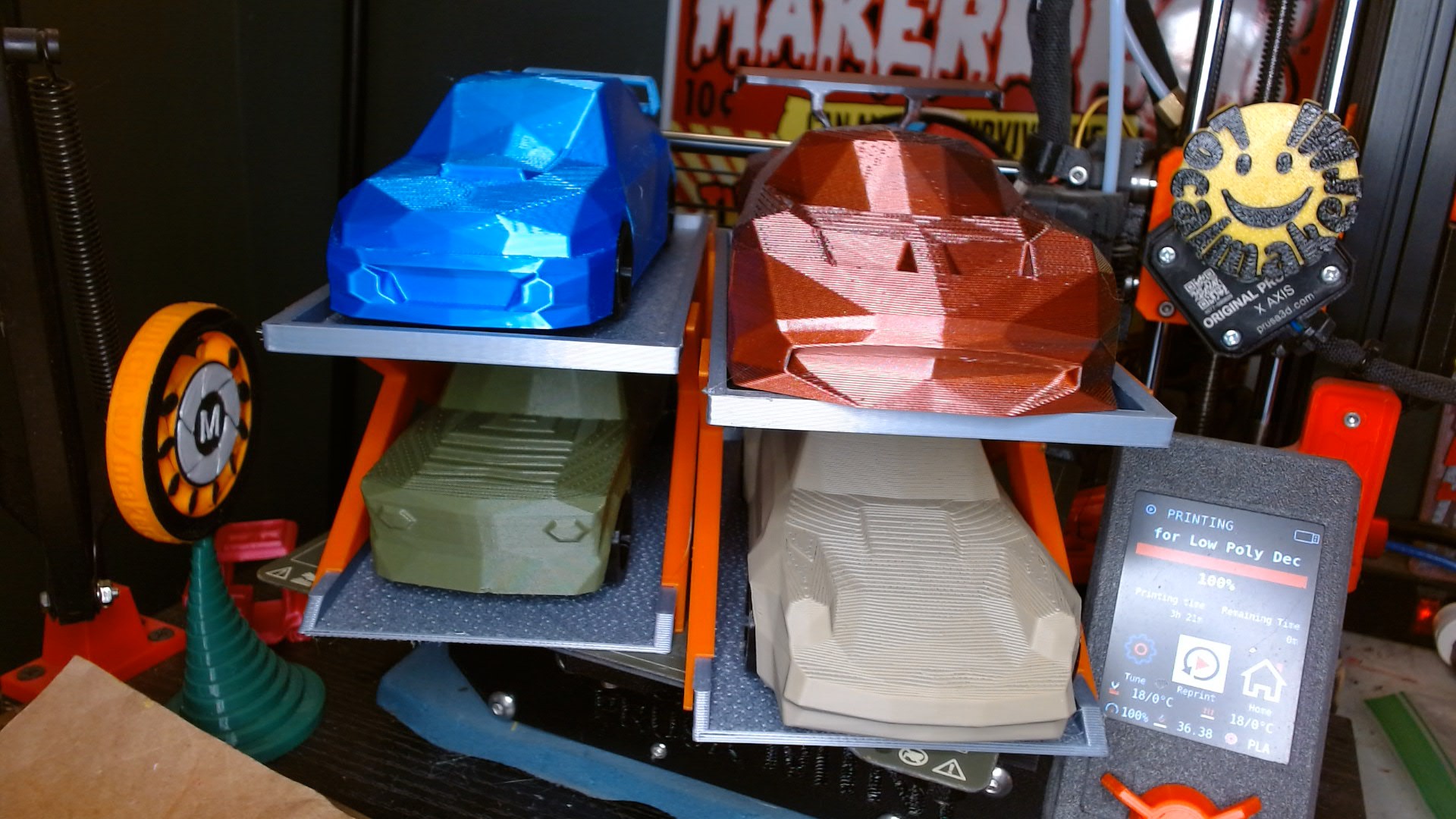 Auto Stacker for Low Poly Cars by LocalmakerMI | Download free STL ...