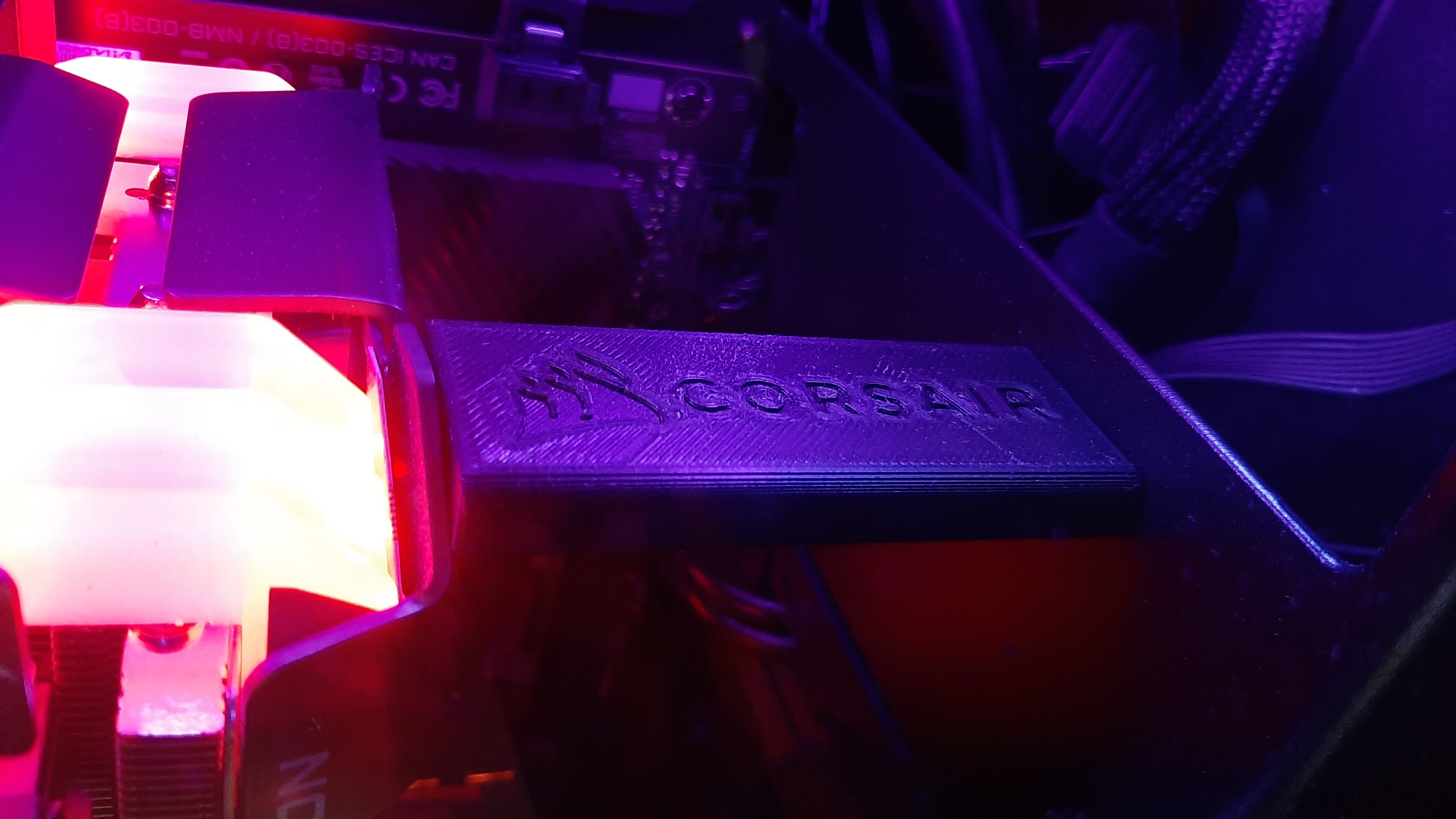 Graphics card support bracket / anti-sag bracket by MikaM | Download ...