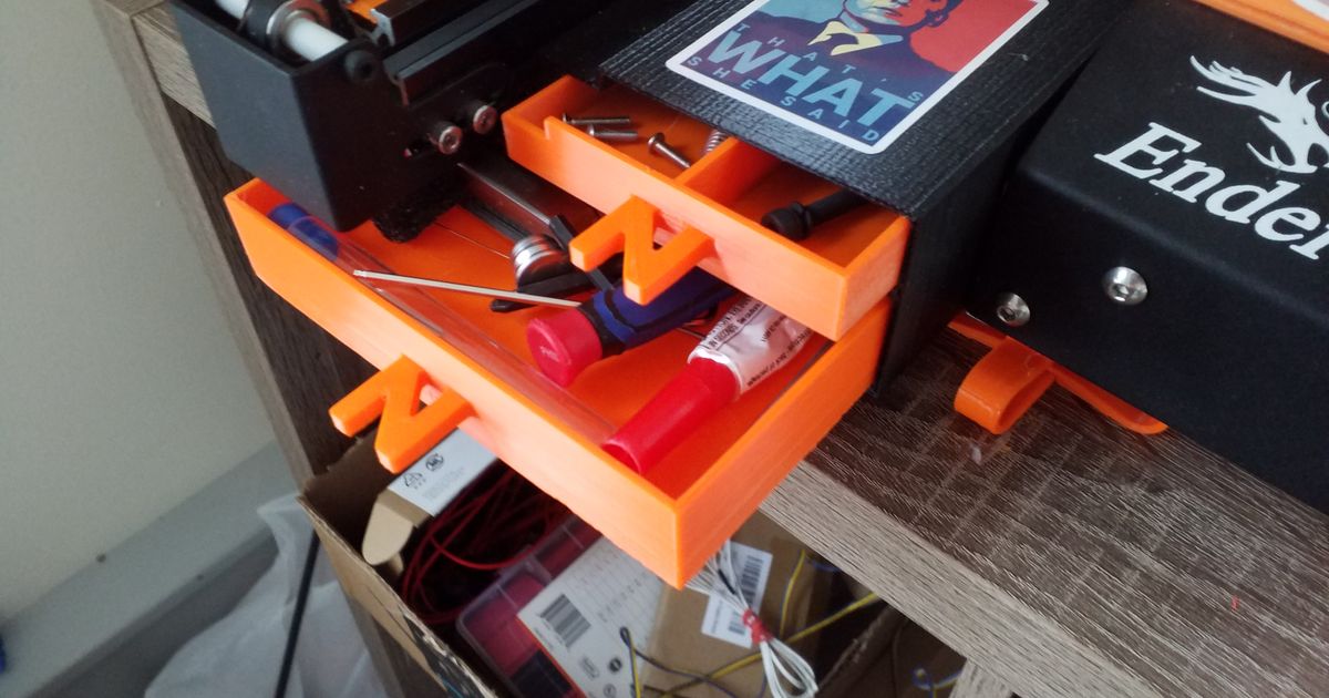 Ender 3 PRO drawer by Nick | Download free STL model | Printables.com