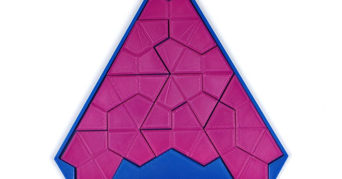 Tetrakite No.1 Puzzle by Pentoma | Download free STL model | Printables.com