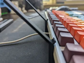 Angled Keyboard Paper Stand by Ossum | Download free STL model ...