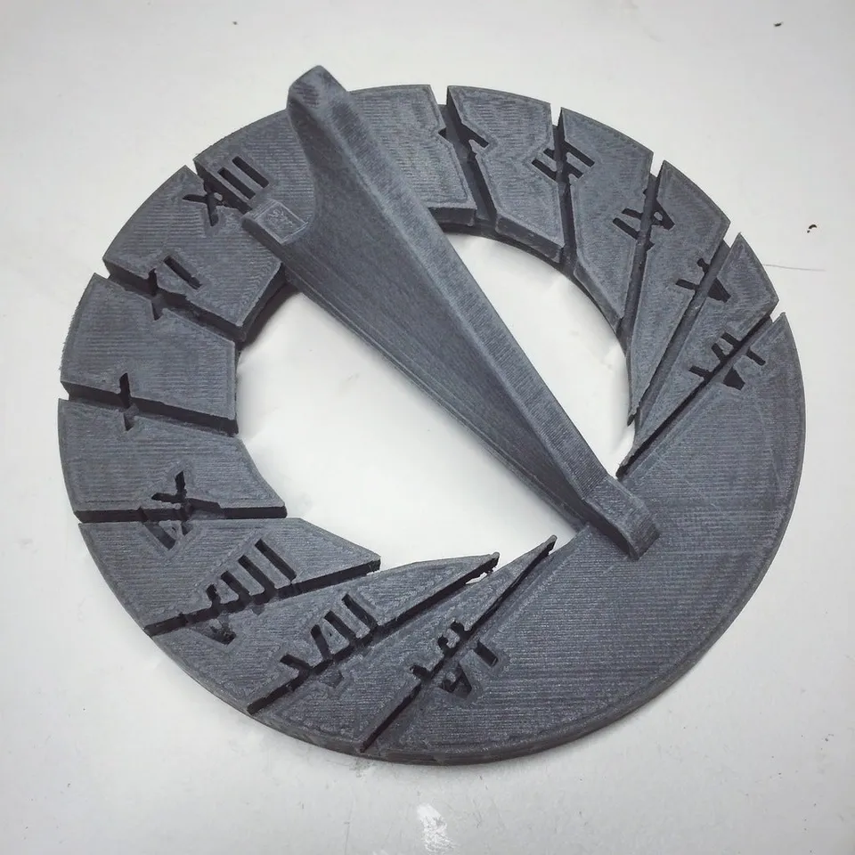printables sun dial